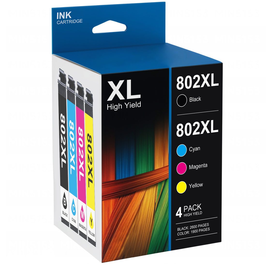 802XL Ink Cartridge for Epson ink 802 XL 802XL to use with Workforce P ...